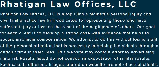 Crystal Lake, IL Personal Injury Lawyer - Rhatigan Law